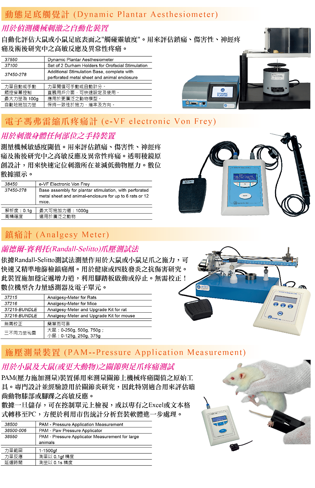 UGO 足底觸覺計/疼痛計/鎮痛計/施壓測量 - 日龍儀器